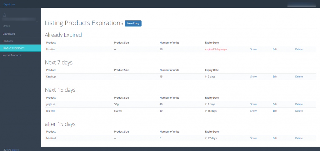 Expiration Date Management Software | Expirio